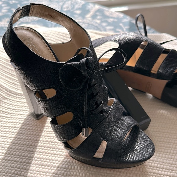 Coach | Shoes | Coach Moreen Womens Open Toe 5 Heel Strap For Snug Fit ...